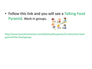 The food pyramid | PPTX