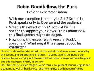 Robin Goodfellow - The Trickster | PPT