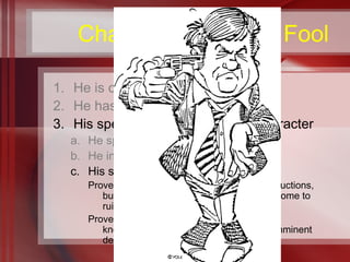 The People of Proverbs (Part 4): The Fool | PPT