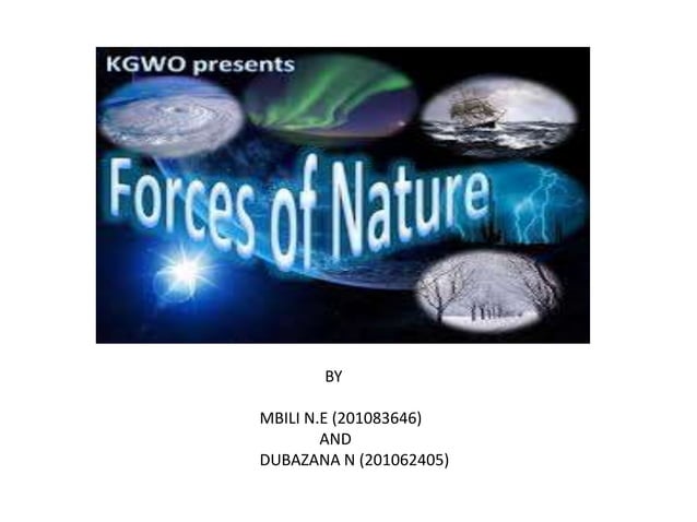 The forces of nature | PPTX | Physics | Science