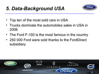 The Ford Motor Company And Its Advertisements In 3 Different Countries ...