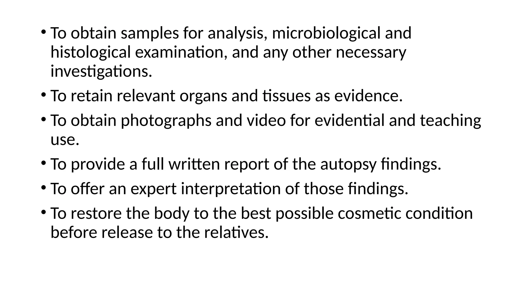 THE FORENSIC AUTOPSY.pptttttttttttttttttx | PPTX