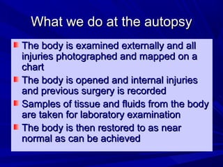 The forensic investigation of aircraft accidents | PPT