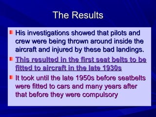 The forensic investigation of aircraft accidents | PPT