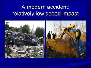 The forensic investigation of aircraft accidents | PPT