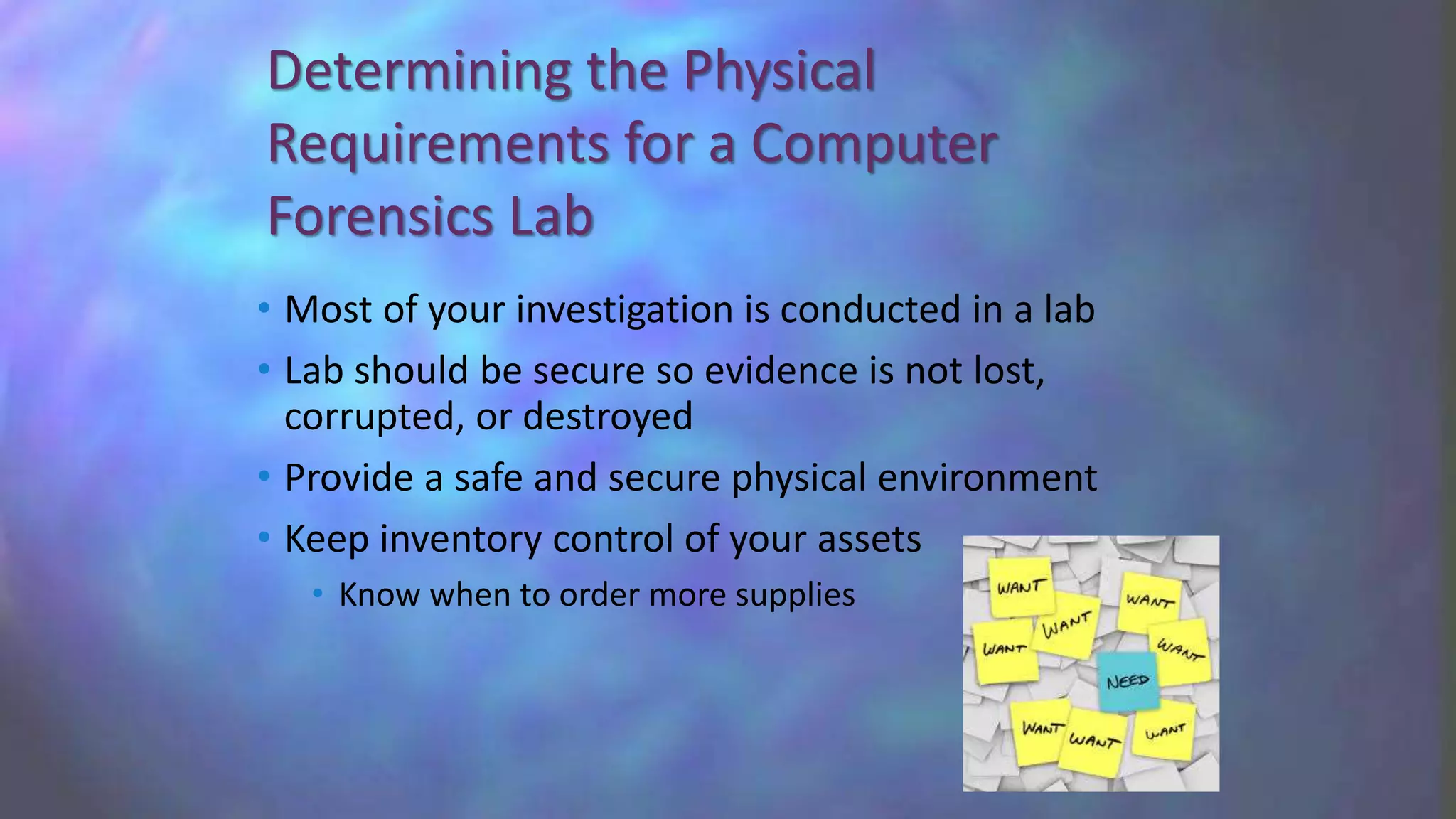The Forensic Lab | PPTX