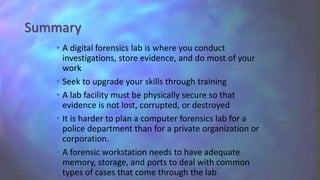 The Forensic Lab | PPTX