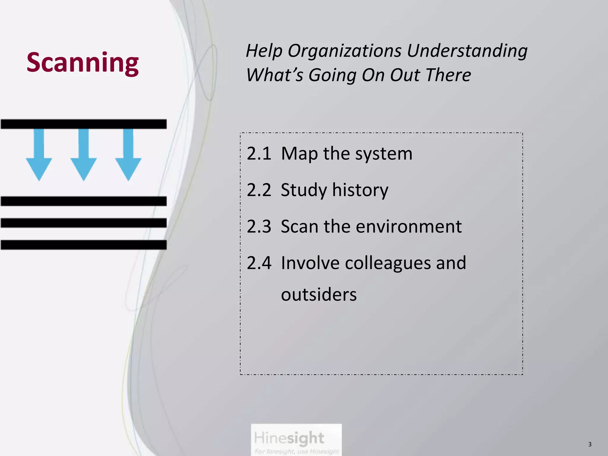 The foresight framework: Structuring a Foresight Project | PPTX