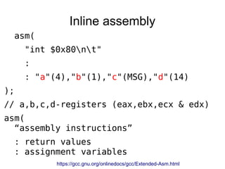 The forgotten art of assembly | ODP | Operating Systems | Computer Software and Applications