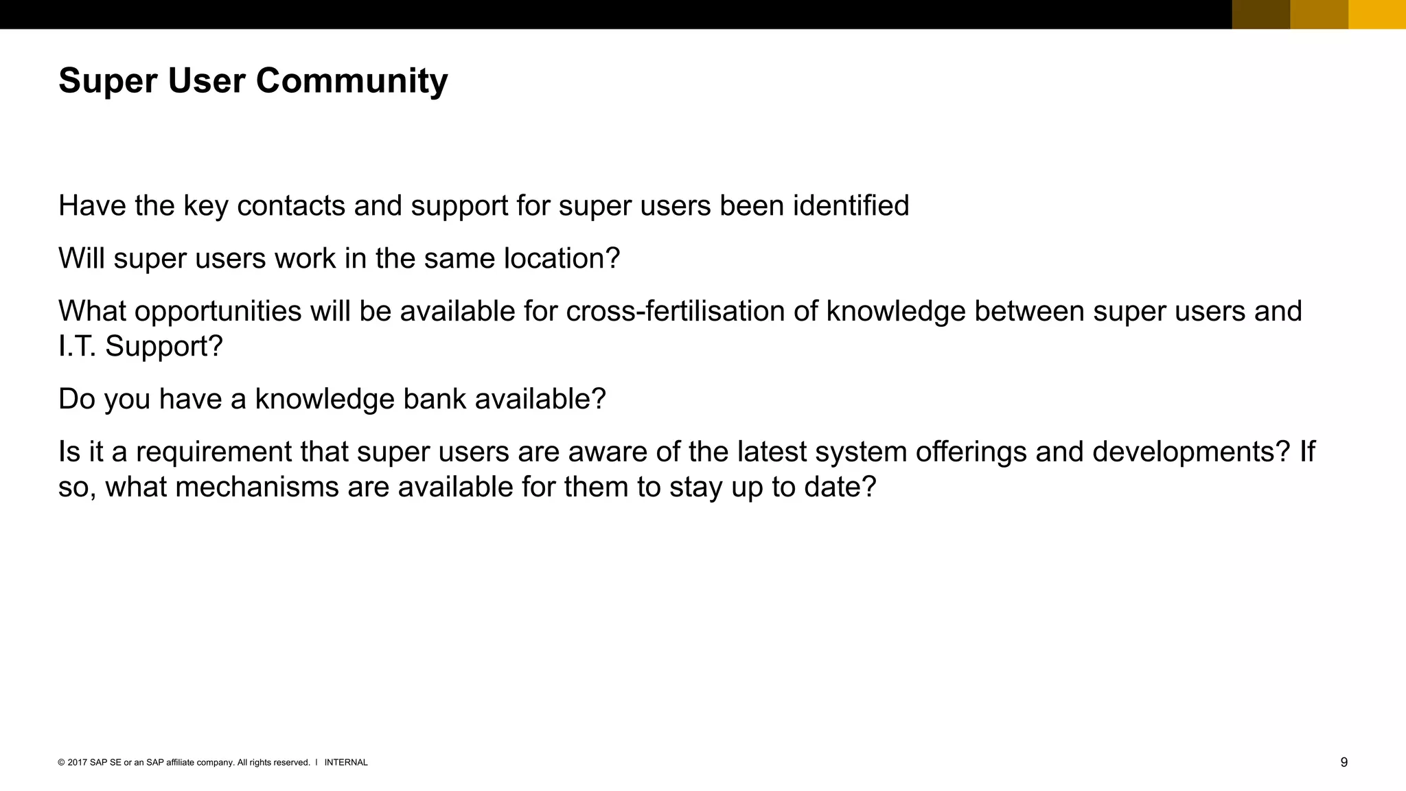 The Forgotten People - Super Users Are Key | PDF