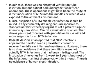 The formation and management of middle ear granulation | PPTX