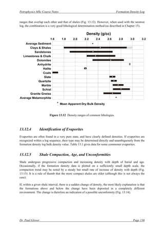 The formation density log chapter 13 | PDF