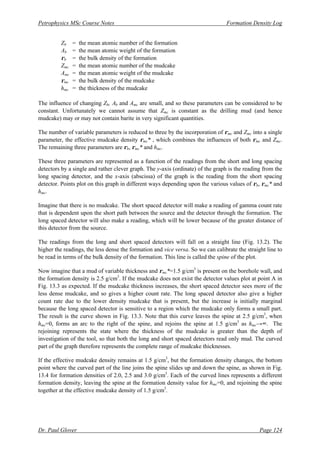 The formation density log chapter 13 | PDF