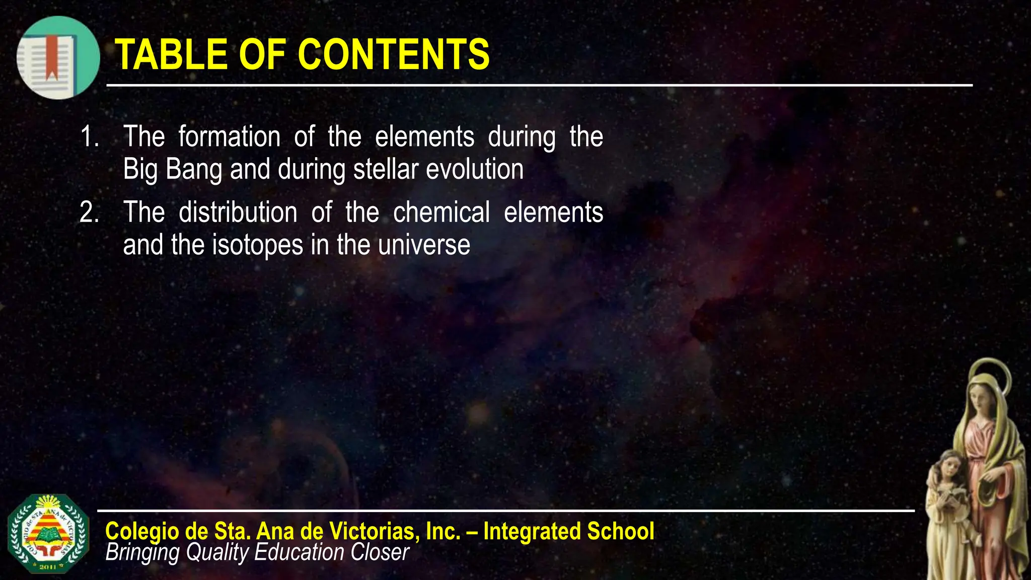 THE FORMATION OF ELEMENTS IN THE UNIVERSE.pptx
