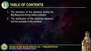 THE FORMATION OF ELEMENTS IN THE UNIVERSE.pptx