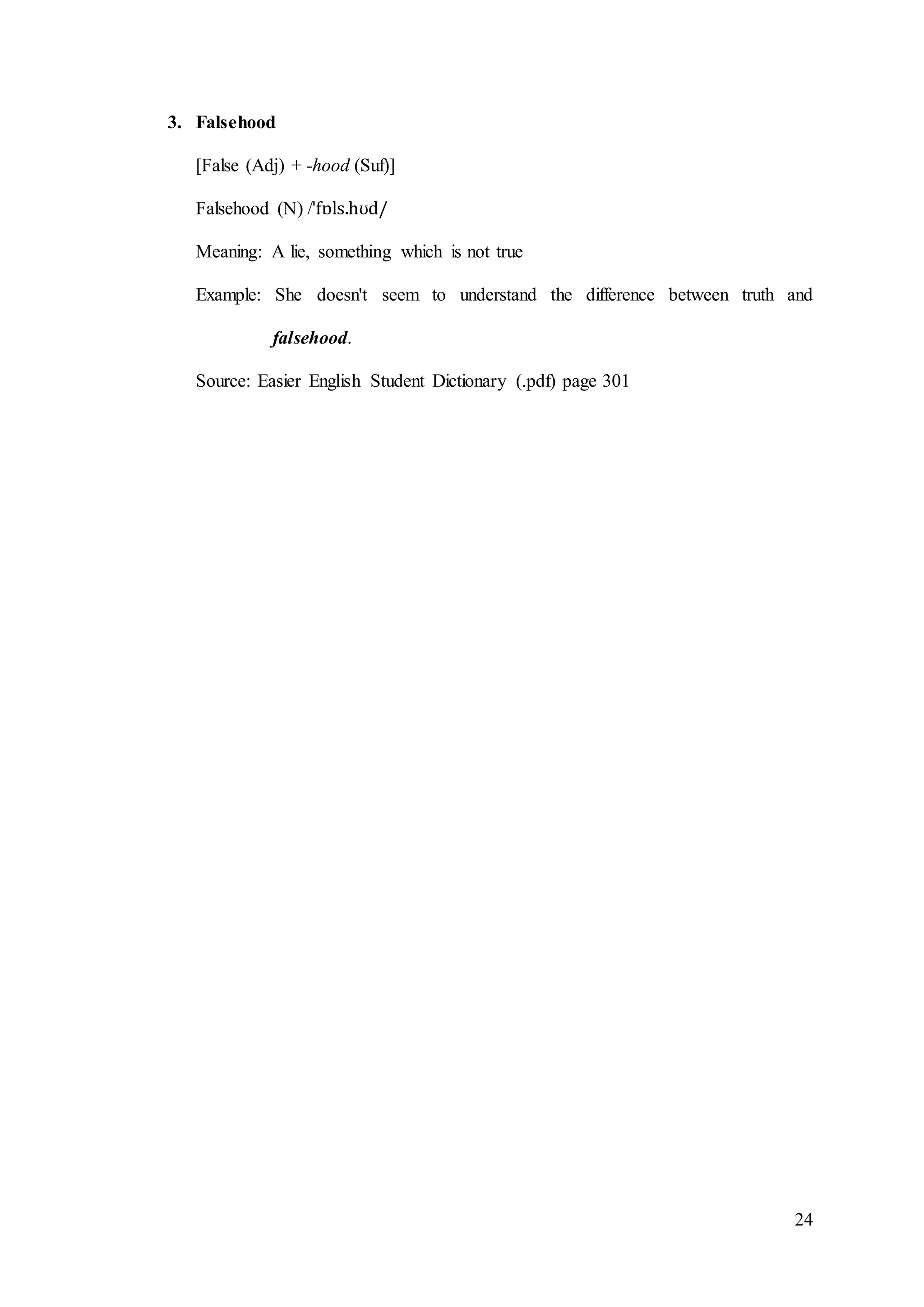 The formation of english words through derivation | PDF