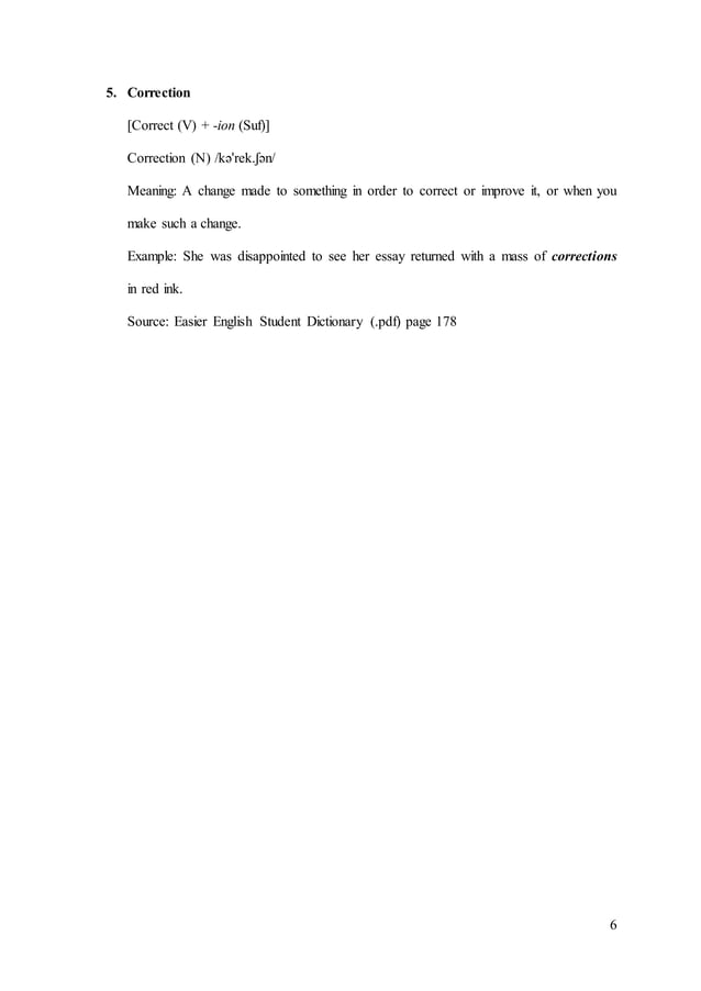 The formation of english words through derivation | PDF