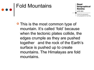 The formation of mountains | PPT