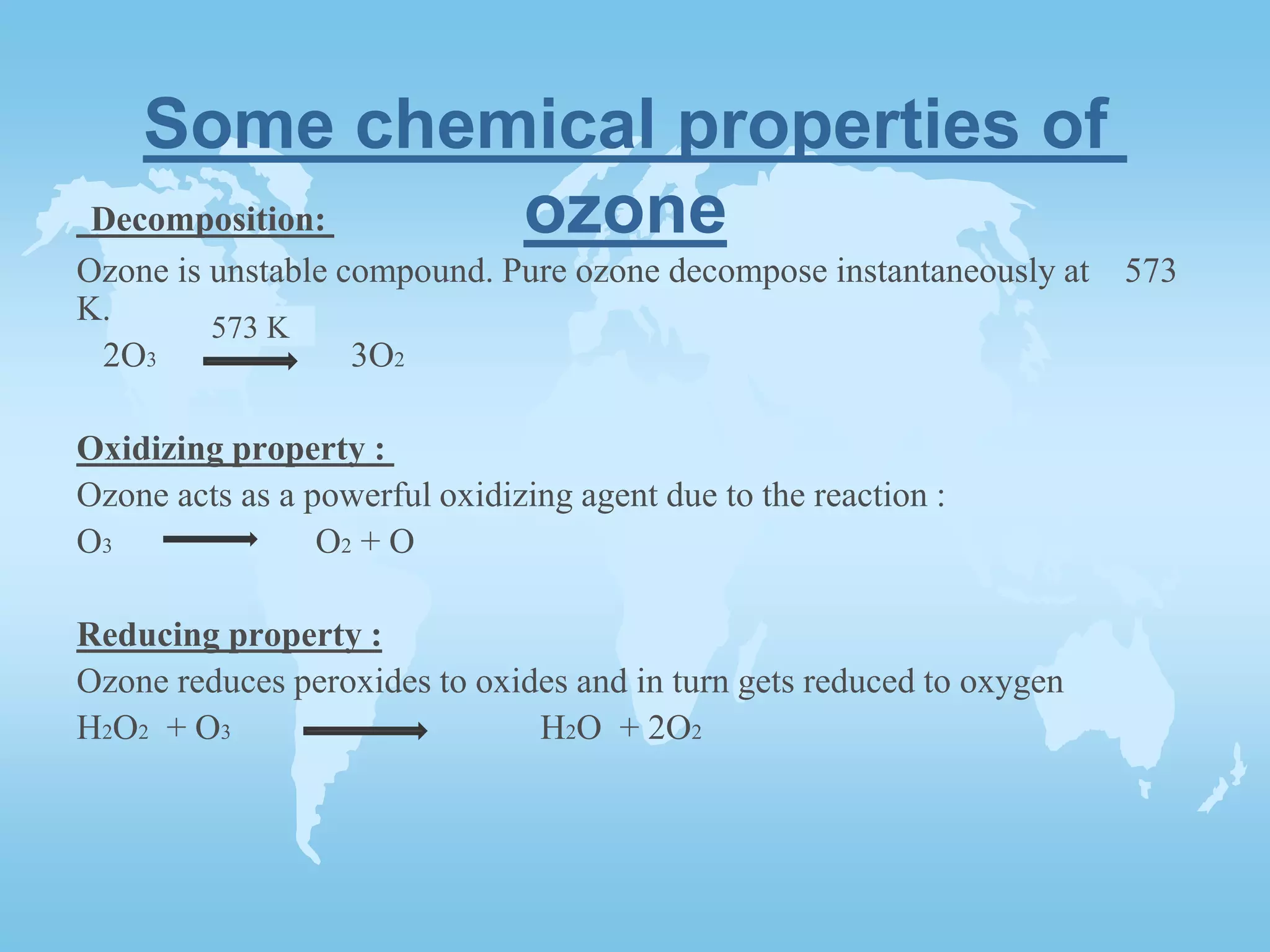 The formation of the ozone layer | PPTX