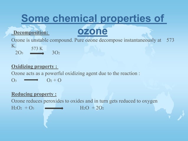 The formation of the ozone layer | PPTX | Chemistry | Science
