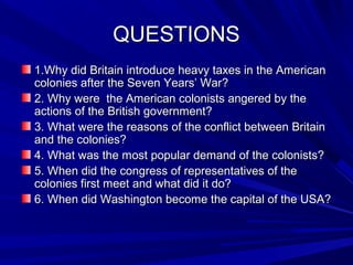 The formation of the usa | PPT