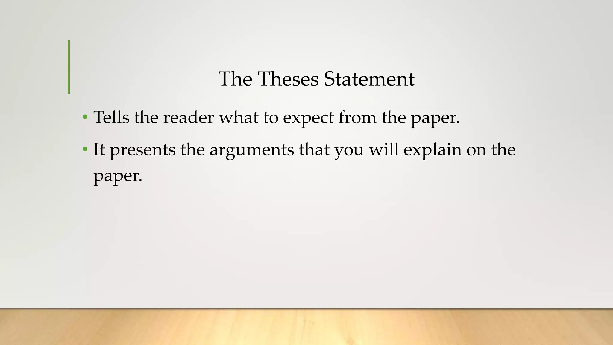The format of an essay | PPTX