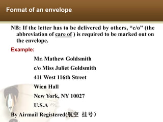 The Formats of a Business Letter-business English.pdf