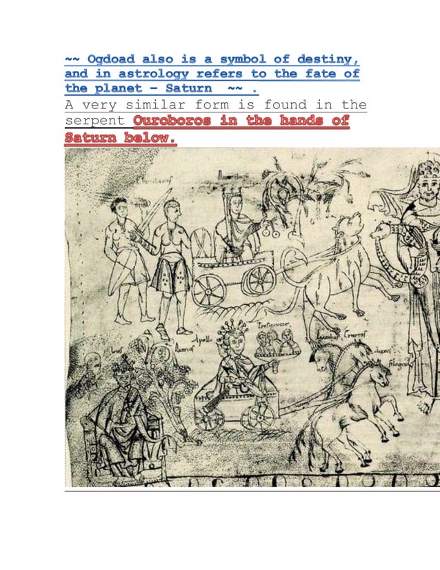 The form of eight ; the eight (ogdoad) a symbol of harmony and the ...