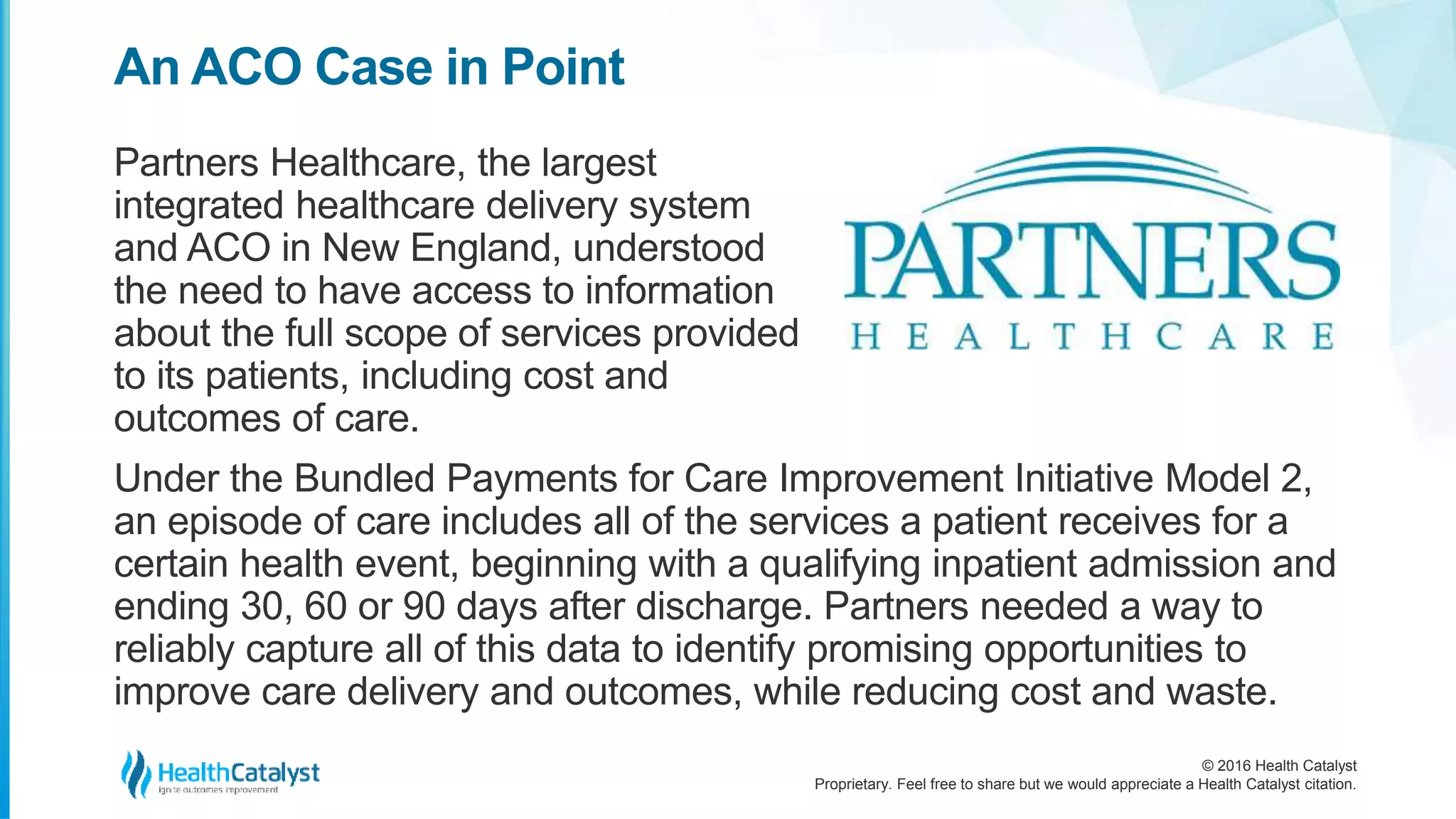 The Formula for Optimizing the Value-Based Healthcare Equation | PPT