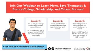 Teenage Success Formulas | PPT