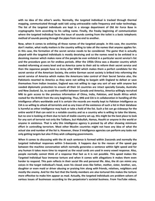 The Formula to save lives of Targeted Individuals | PDF