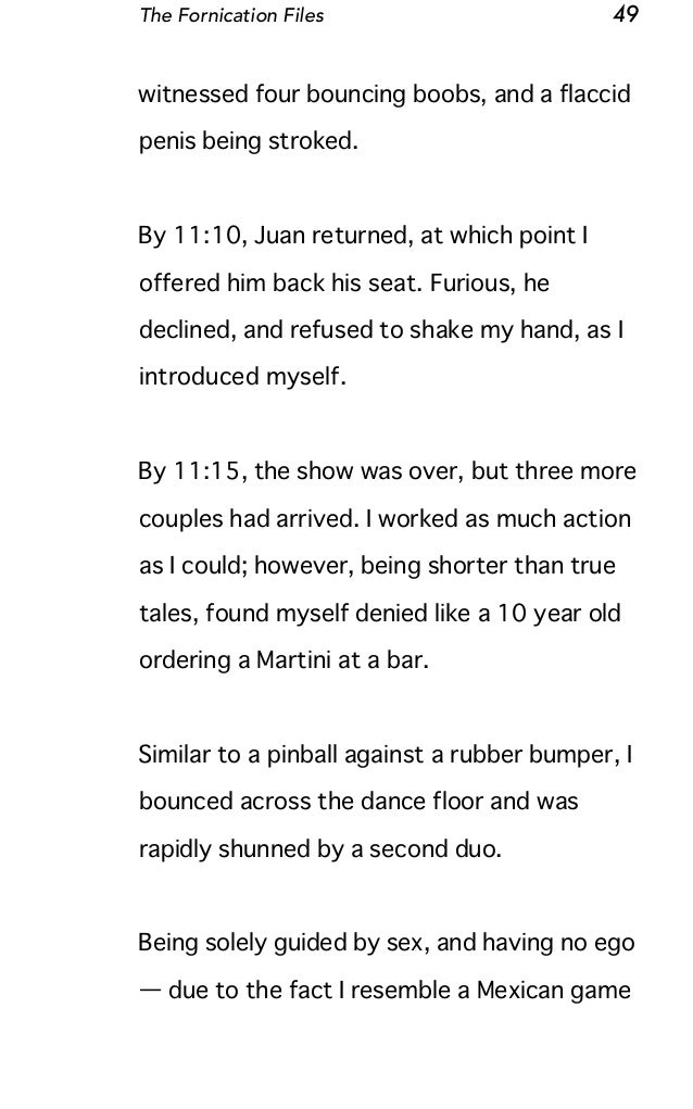 The Fornication Files