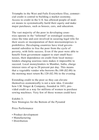 The Fortune at the Bottom of the Pyramidby C.K. Prahalad and.docx