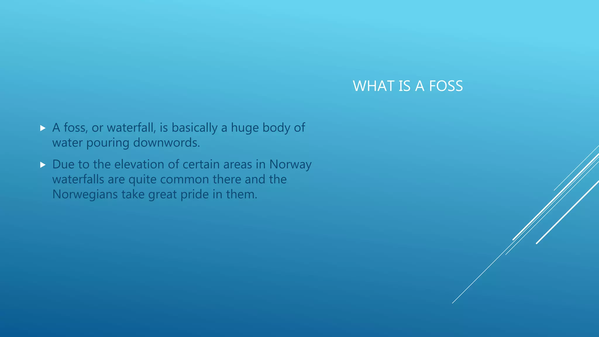 The foss | PPT
