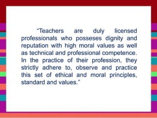 The Foundational Principles of Morality and You | PPTX