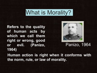 The foundational principles of morality and you | PPTX