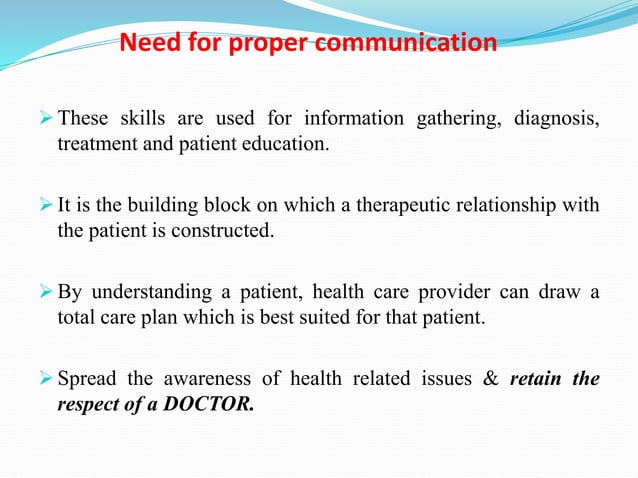 The foundations of communication .pptx | Physical Therapy | Wellness