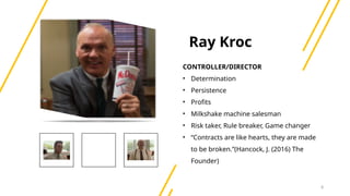 Inside McDonald’s Rise: The Founder Movie Business Case Study | PPT