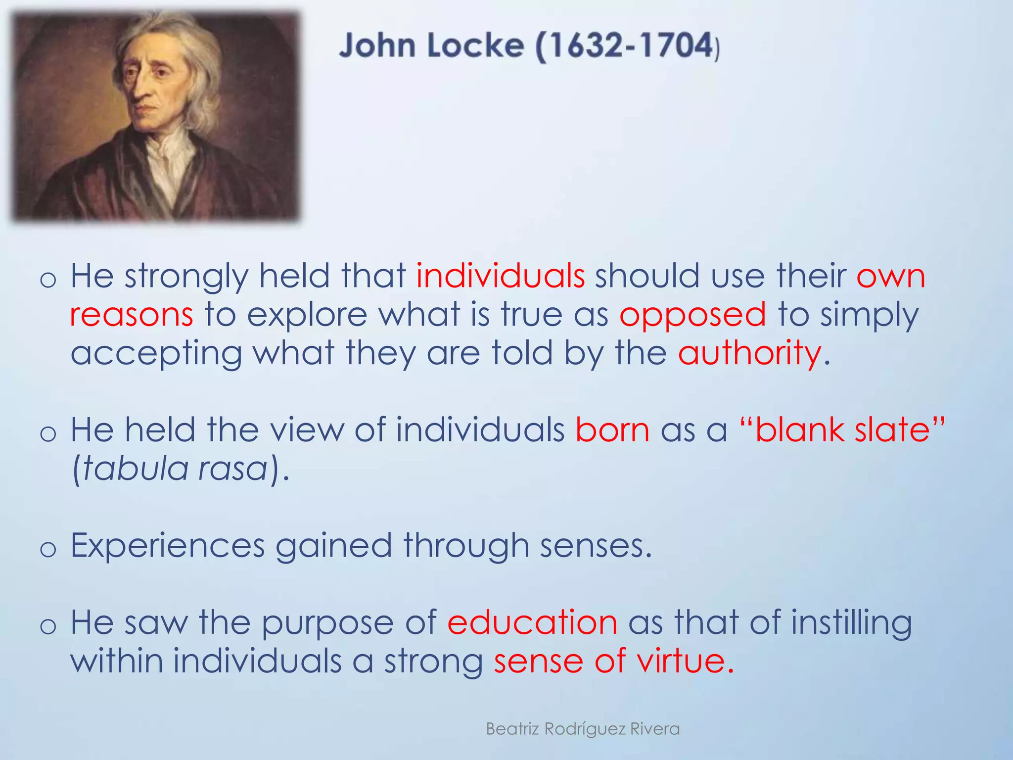 The founding fathers and philosophies of learning | PPTX