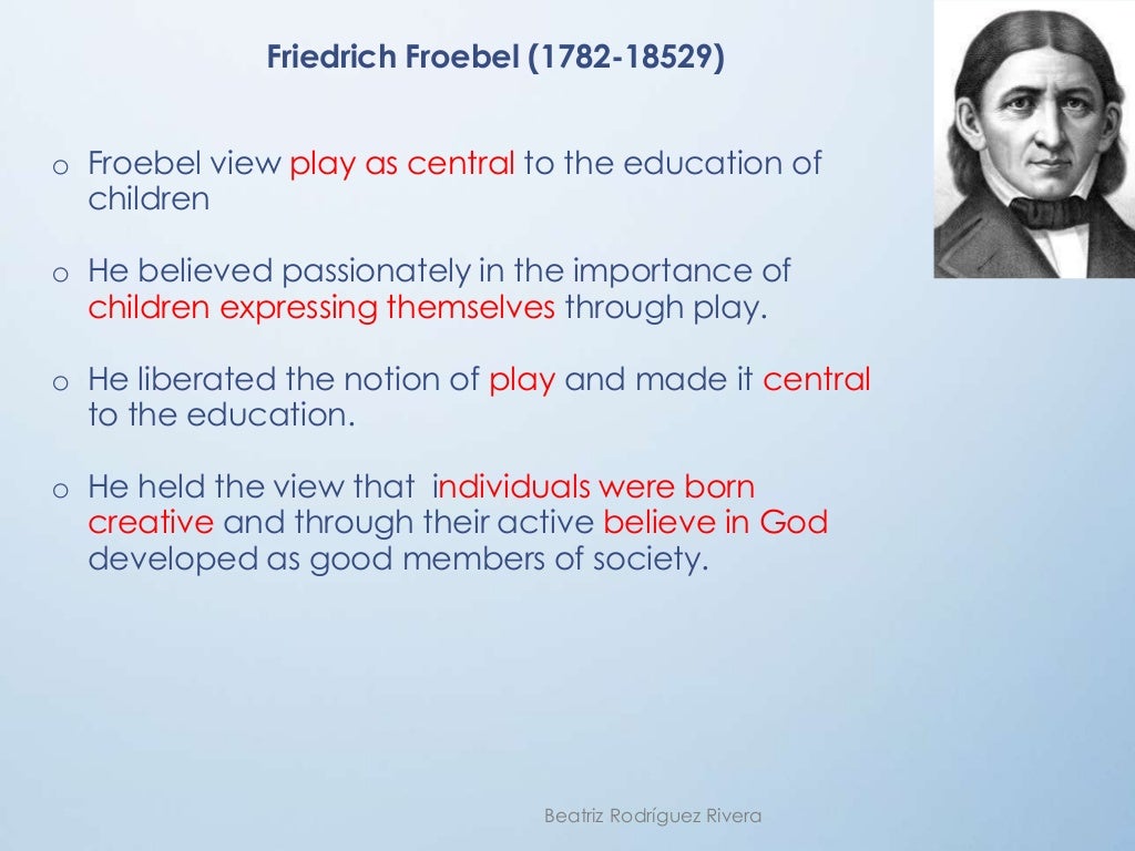 The founding fathers and philosophies of learning