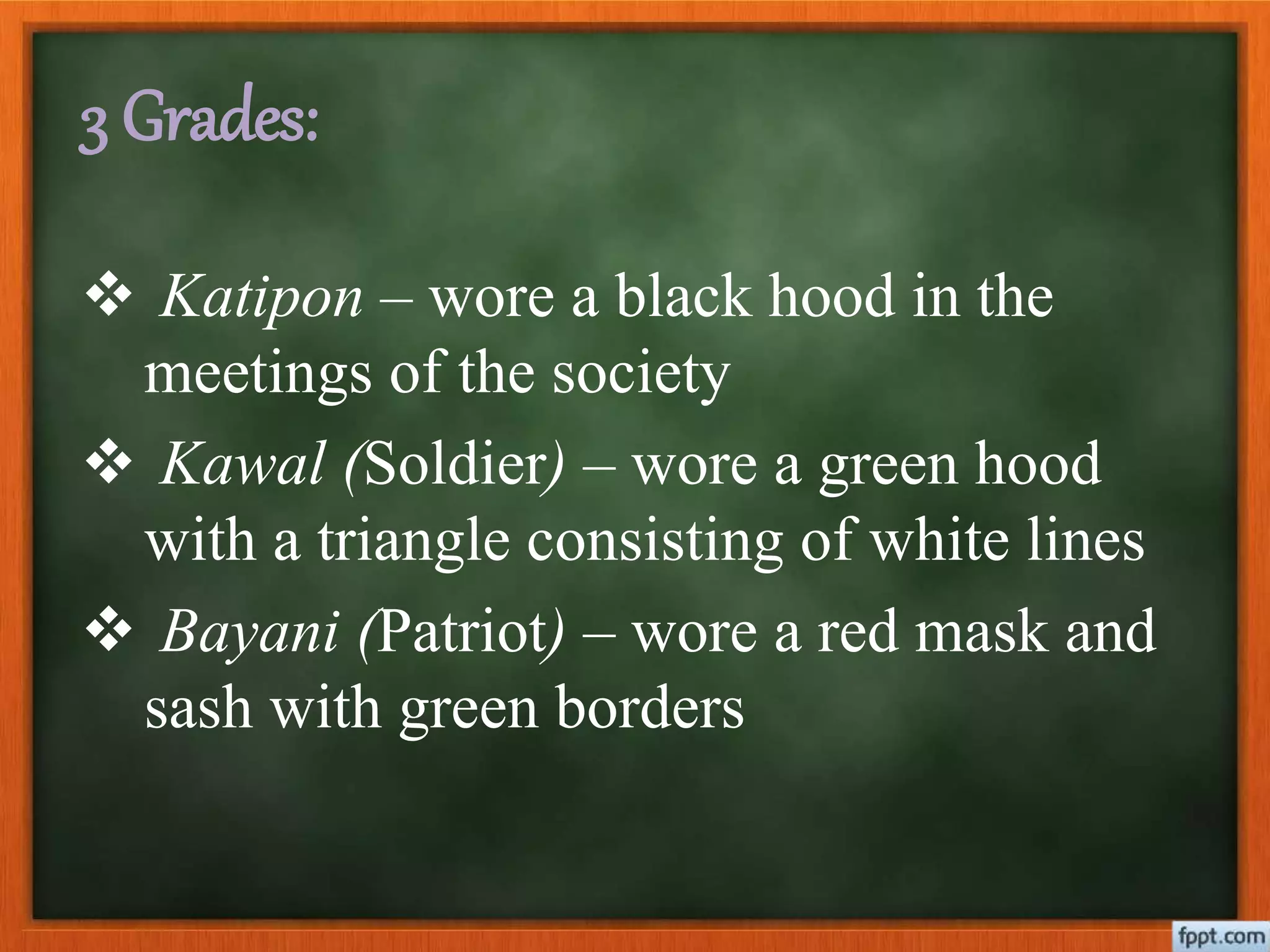 The Founding of Katipunan | PPTX