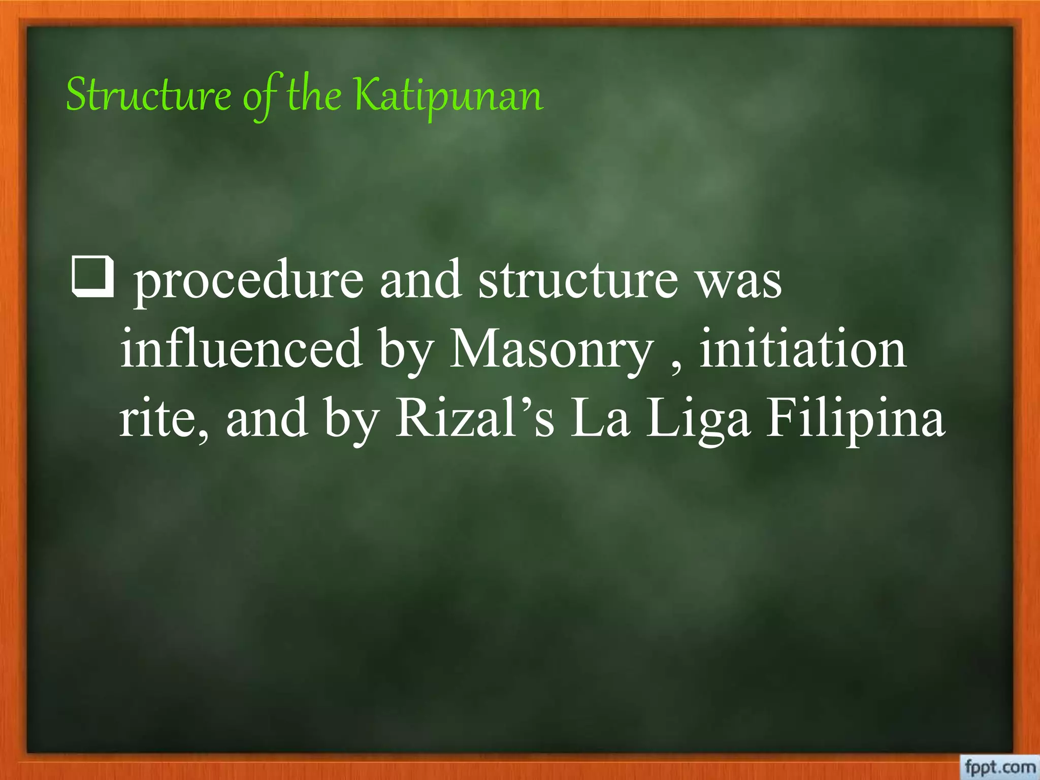 The Founding of Katipunan | PPTX