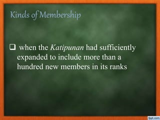 The Founding of Katipunan | PPTX