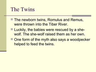 The founding of rome | PPT