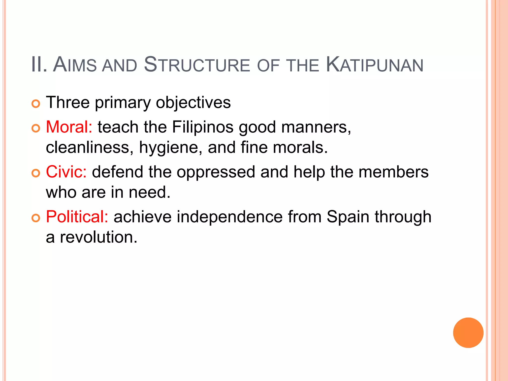 The founding of the katipunan | PPTX