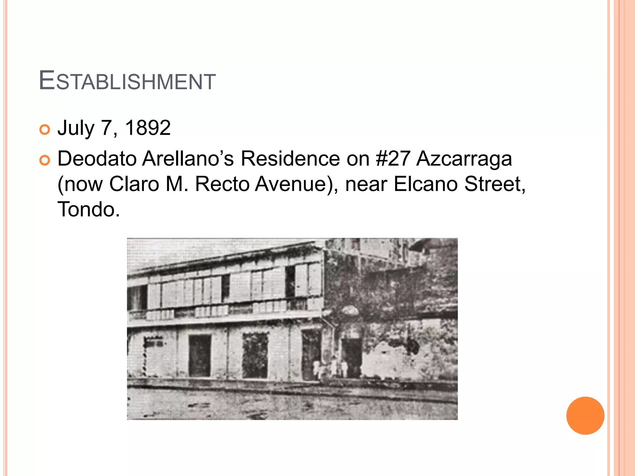 The founding of the katipunan | PPTX