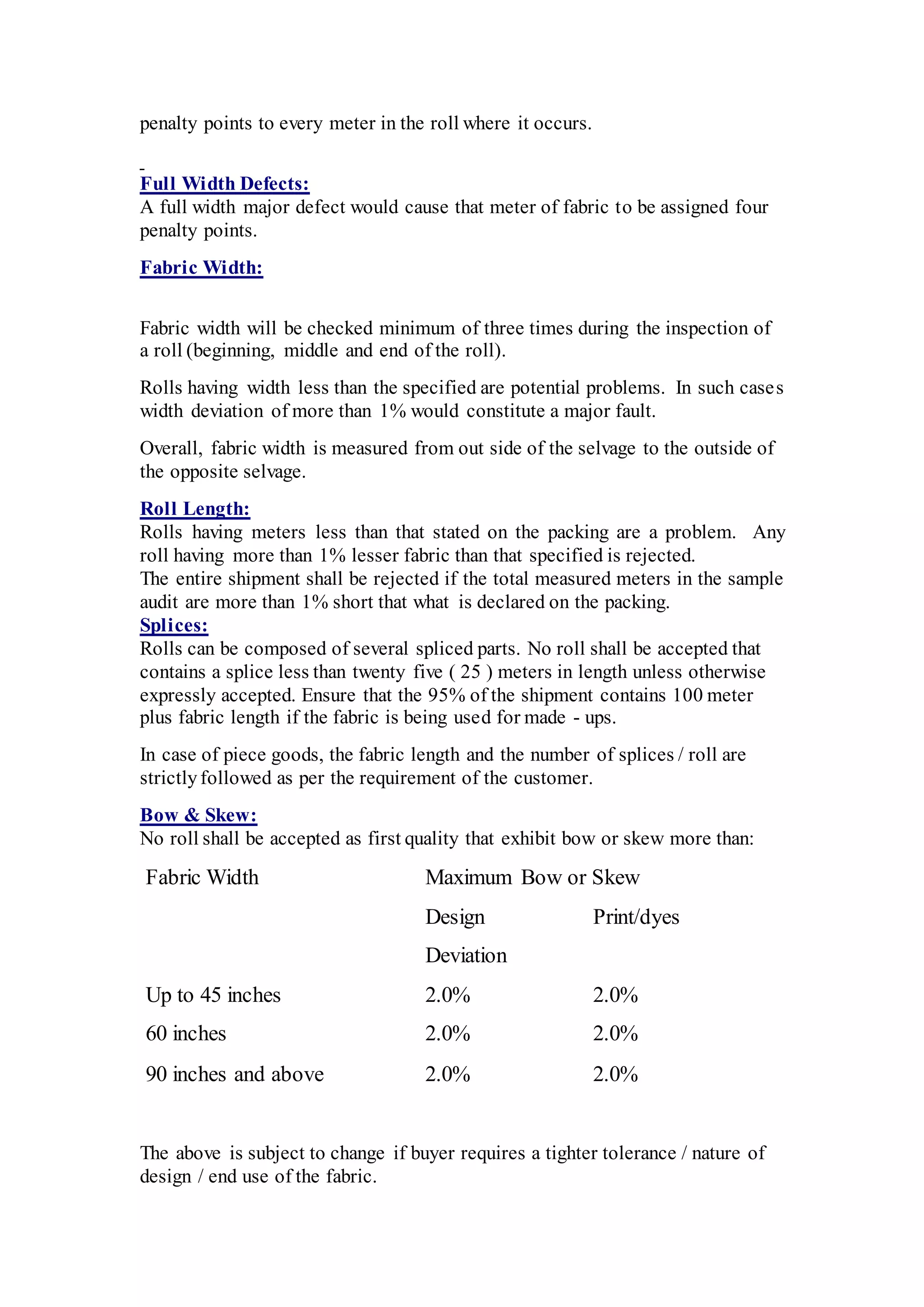 The four point system | DOC