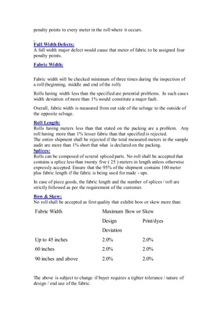 The four point system | DOC