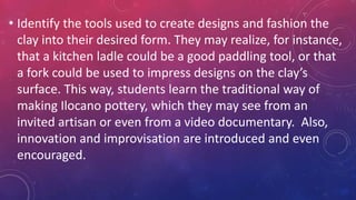 The four art disciplines and the study of crafts | PPTX