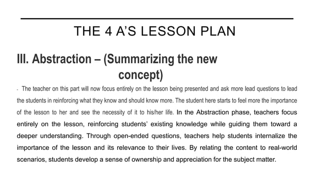 THE FOUR AS.pptx | Primary Education | Education